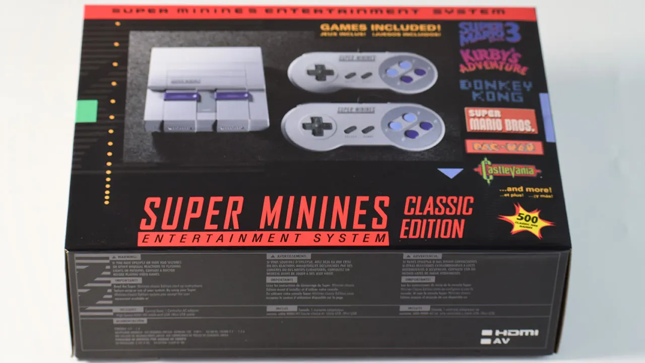 Professional Factory Wholesale Classic Mini Snes Built-in 500 Classic ...