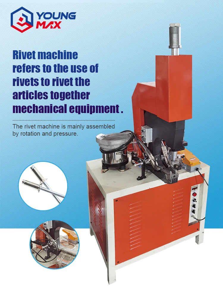 Pop Rivet Machine Electricity Aluminium Cookware Handle Rivet Making ...
