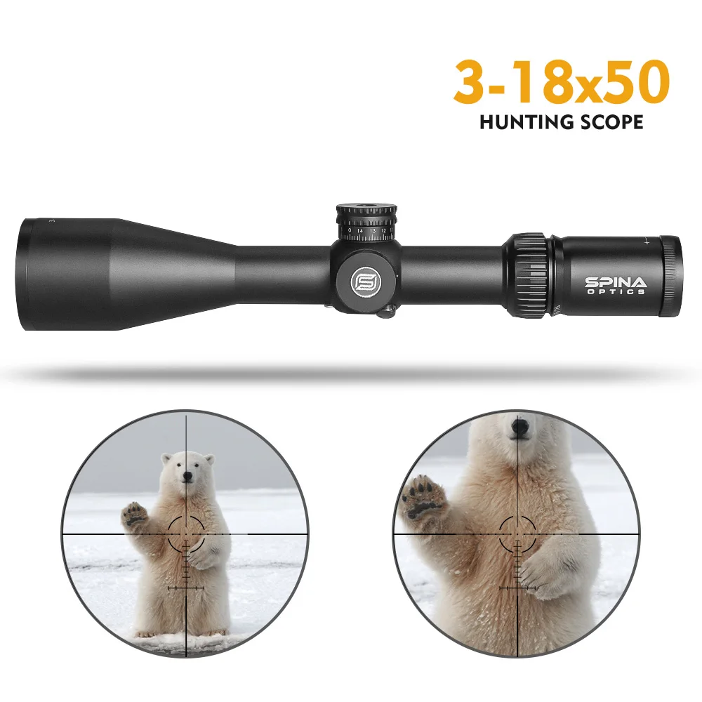 Spina Optics Long Range Hd Series Scope 3-18x50 Hunting Scope - Buy 3 ...