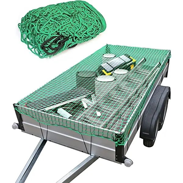 Elastic Knotless Mesh Heavy Duty With Hooks Bed Climbing Cover Trailer ...