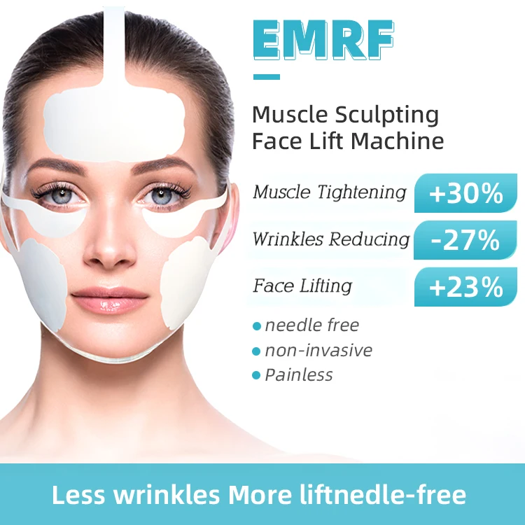 Emrf Microcurrent Hot Selling Skin Tightening Muscle Stimulator Rf Face ...