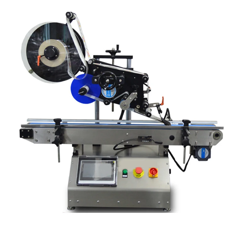 Automatic Box Label Applicator Machine Adhesive Sticker Flat Labeling ...