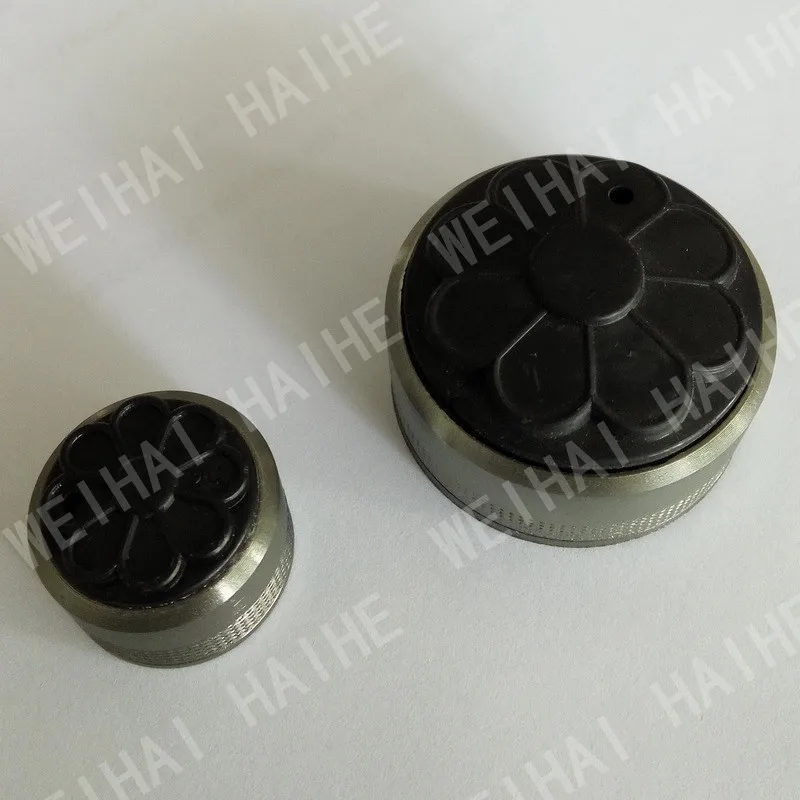 Fishing Rod Building Component Aluminium Fishing Rod Butts with Rubber ...
