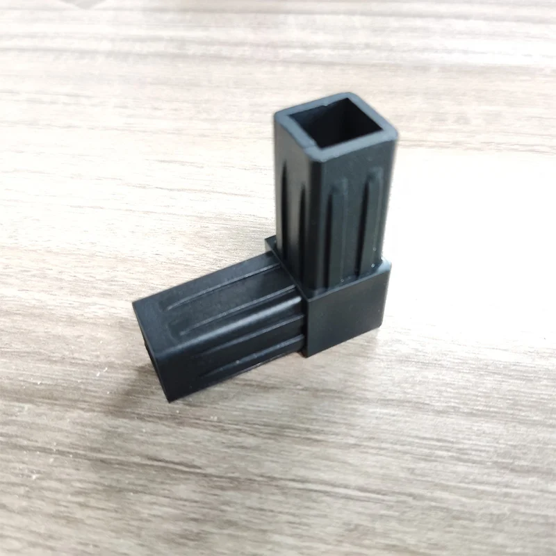 2 Way Plastic 20mm Square Pipe Connectors - Durable & Versatile