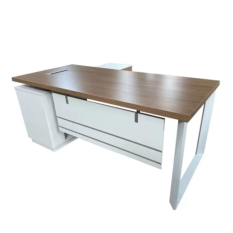 Modern Executive Office Desk with Drawer Storage | Custom Size ...