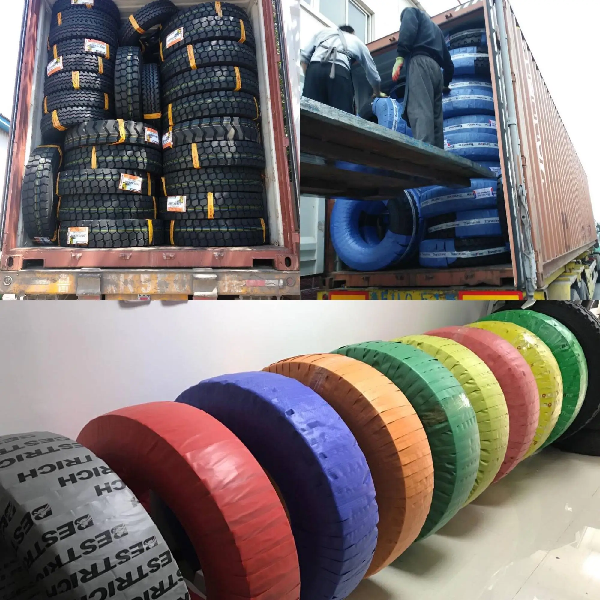 Tbr Truck Tires Made In Thailand Certified With Dot Steer Or Trailer Position All Steel Radial ...