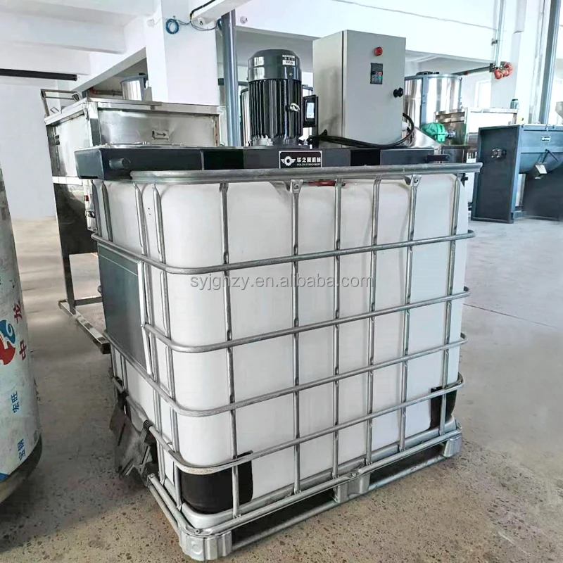 Stainless Steel Ibc Lifting Agitator Horizontal Fixed Agitator Electric ...