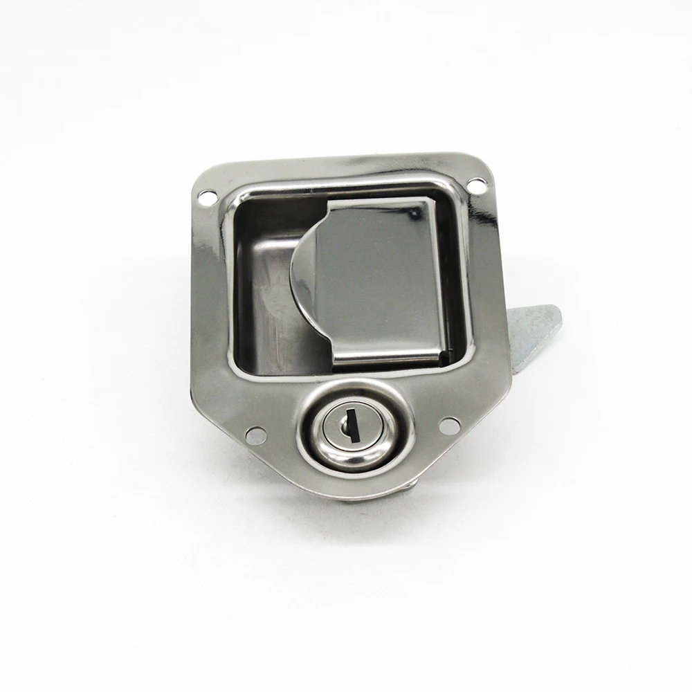 Stainless Steel SUS304 Flush Mount Truck Toolbox Door Locks Paddle ...