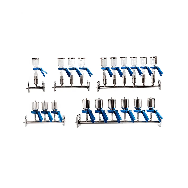 Infitek Glass Laboratory Manifolds - Vacuum Filtration System