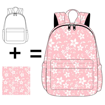 Create Full Printing Design Your Own Girls Travel Rucksack Backpack ...