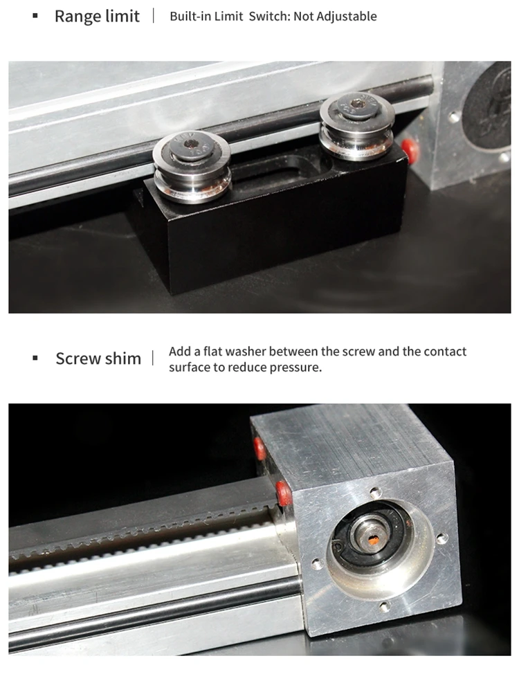 150mm Stroke Guide Slide Linear Actuator with Stepper Motor