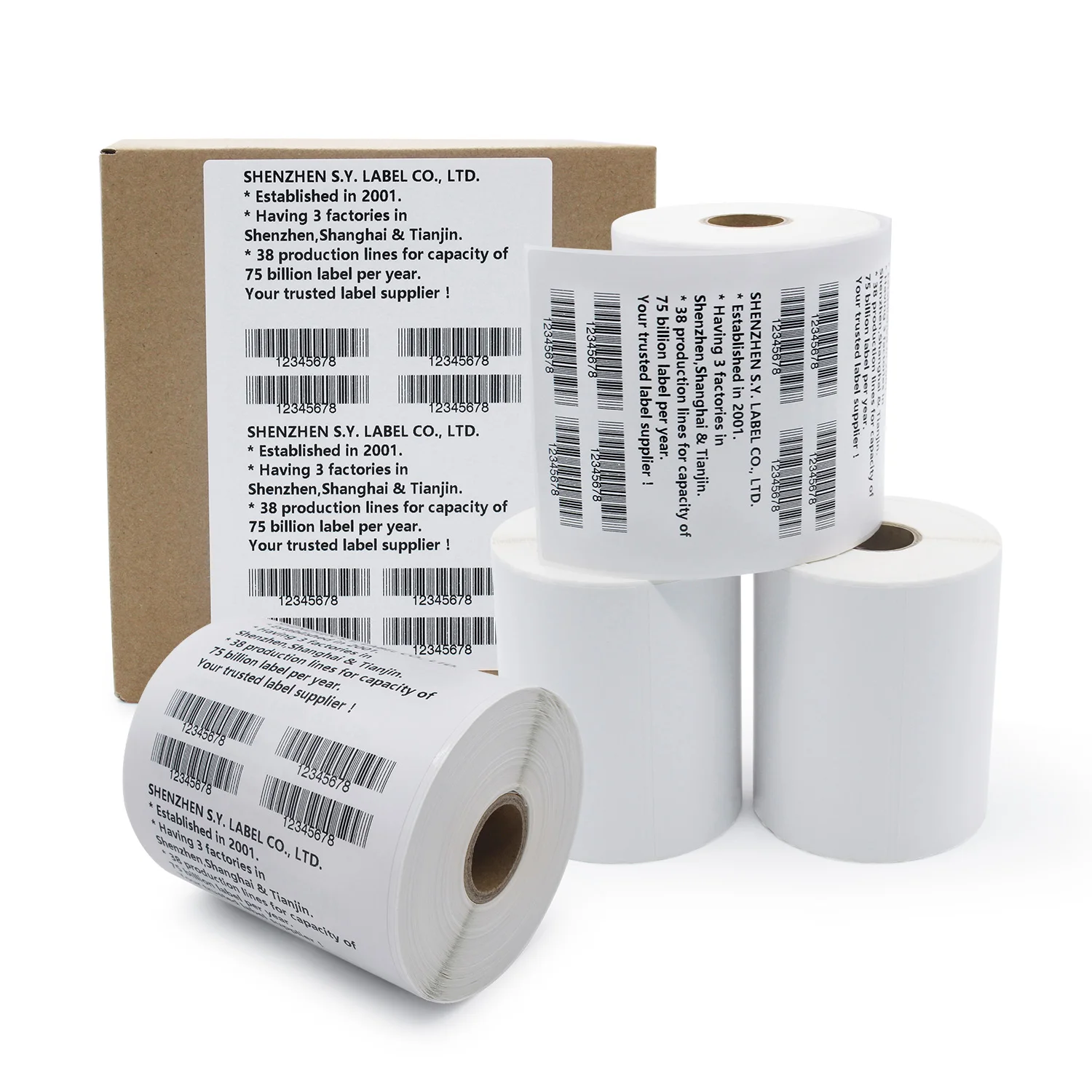 Hot Selling 4x6 Labels Stickers Blank Shipping Thermal Paper 4x6 Label ...