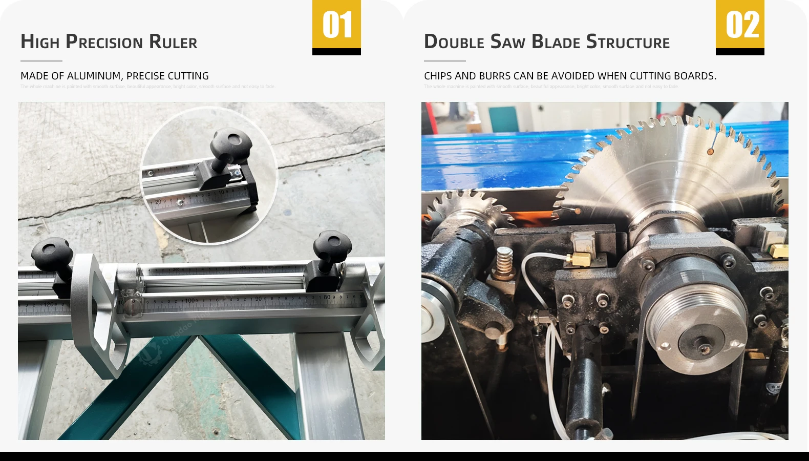 Small 1600mm Horizontal Woodworking Sliding Tale Panel Saw - Buy ...