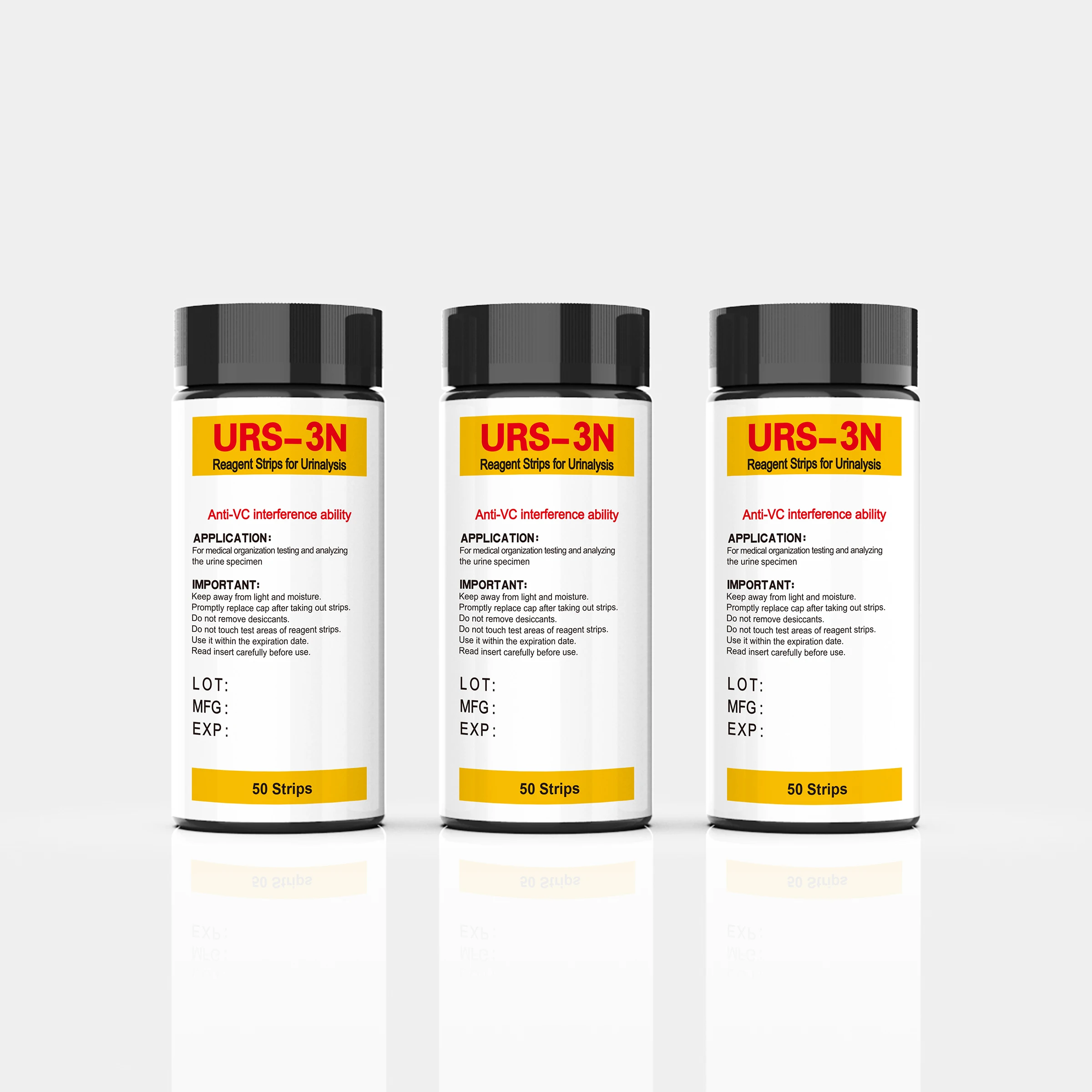 Manufacturer UTI test Kit Medical Urine Leukocytes ph Nitrite Dipstick ...