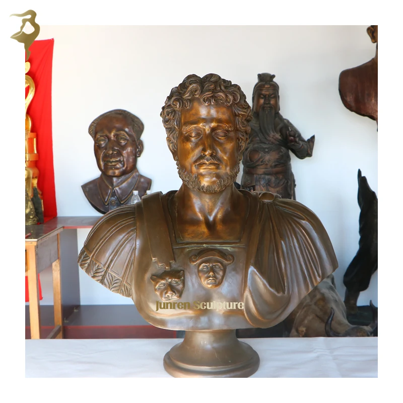 Modern Indoor Outdoor Bronze Ancient Rome Statues Famous Busts ...