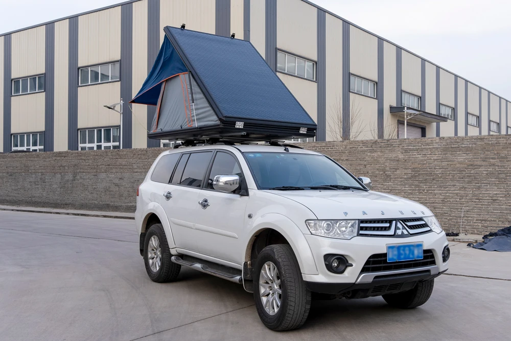 Sunday Campers Hard Aluminum Shell Rooftop Tent - Waterproof Camping Tent