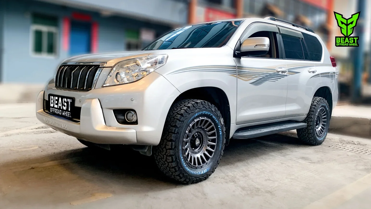 Six Spoke BEAST off Road Rims Negative -44 Offset 20 22 Inch Car Rims ...