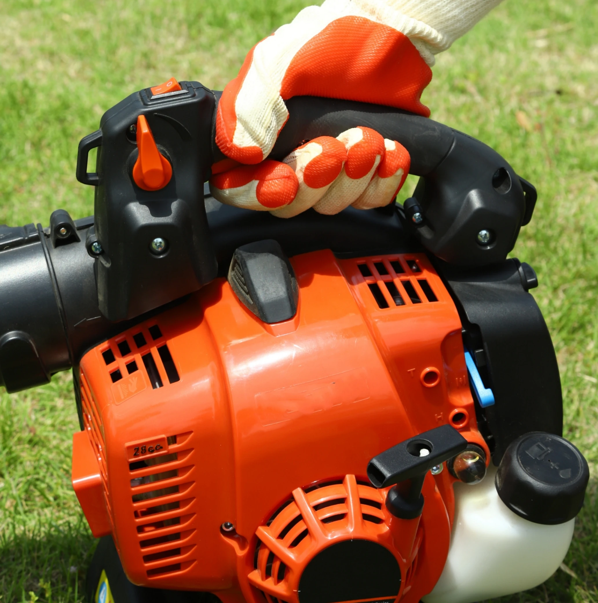 Portable Gasoline Blower And Leaf Suction Machine Garden Blower - Buy ...