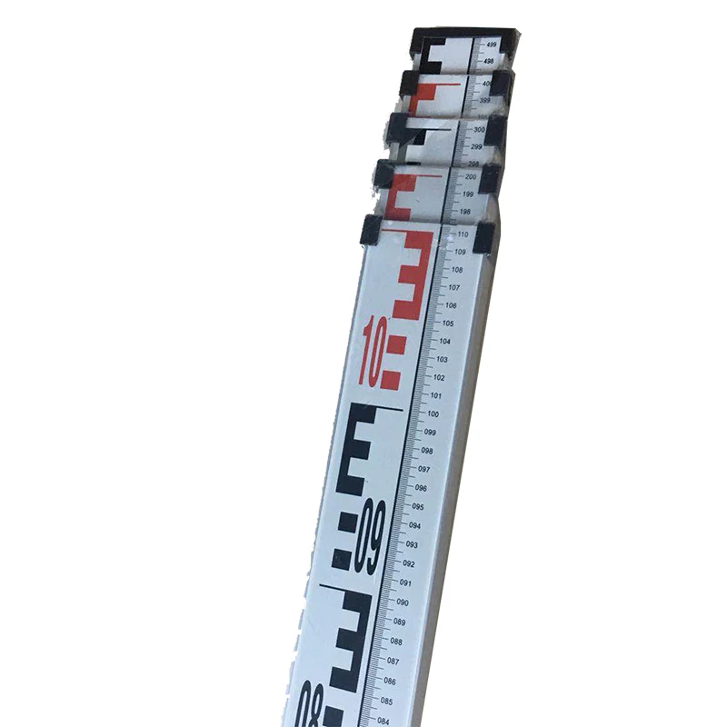 Leveling Instrument Staff Level Surveying Aluminum Barcode Staff ...