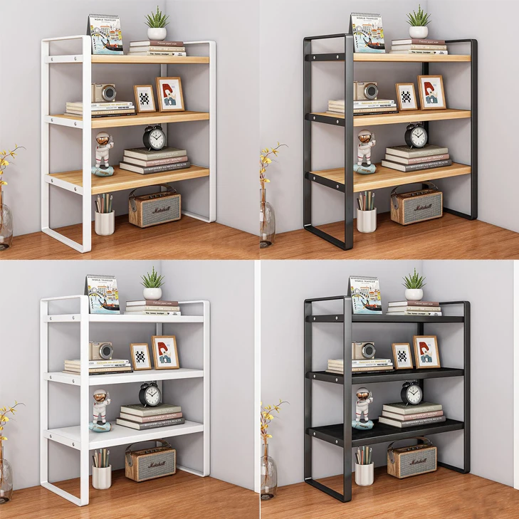 54cm Height Standing Type Student Desk with Desktop Storage Three Layer ...