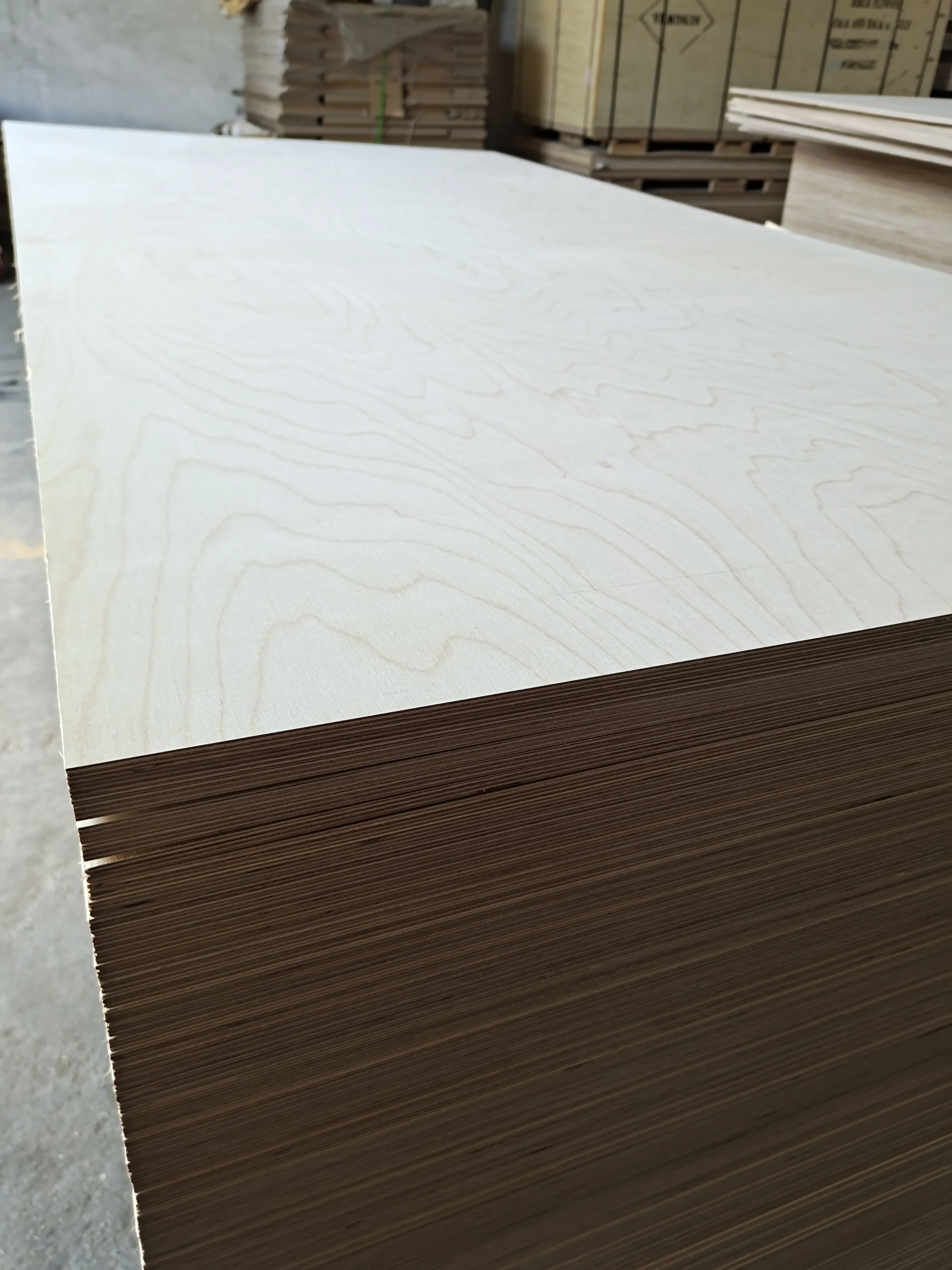 18mm HPL Laminated Pywood 4x8 Melamine Plywood Sheet E0 First-Class for ...