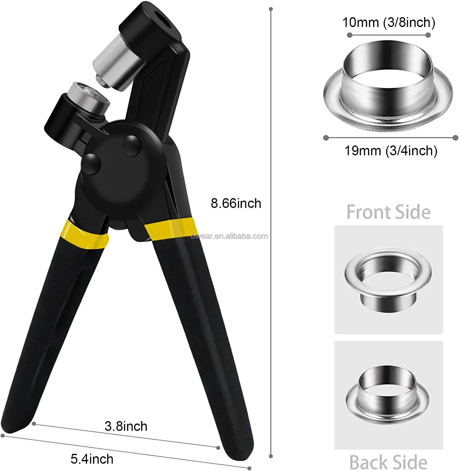 Adjustable Steel Snaps Tool Kit Multi-Functional DIY Grade Curtain ...