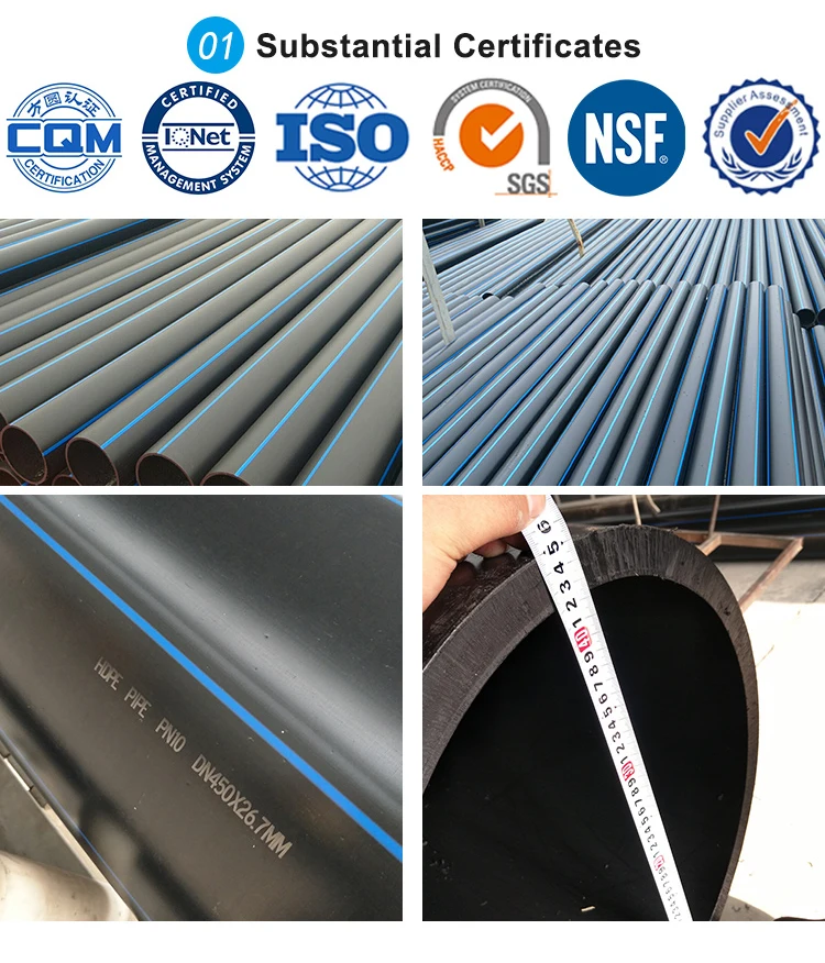 DRD SDR9 PN20 PE Water Pipe Pipe HDPE Pipe PE Tube PE Hose Tube ...