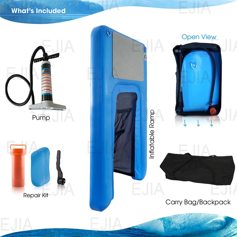 Water Ramp Inflatable Pup Plank Pet Dog Ramp For Float Dock Pool - Buy ...