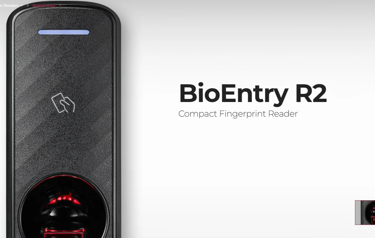 Suprema BioEntry R2 BER2-OD Security Biometric Fingerprint Door Control ...