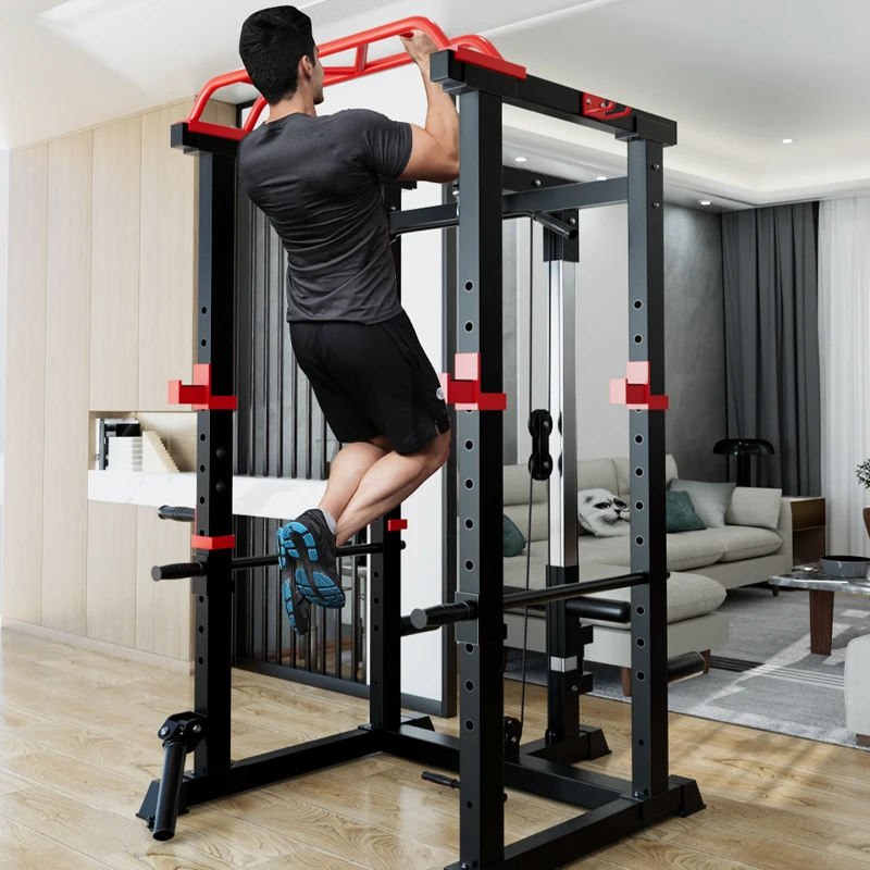 China Popular Power Rack Cage Multi Function Rack Commercial Power Cage ...