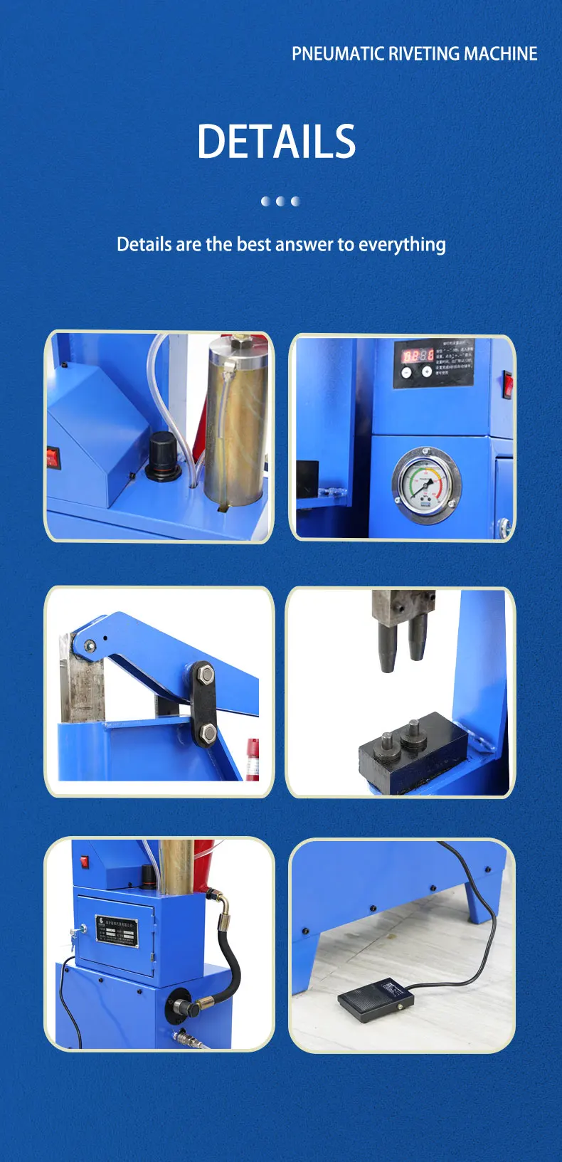 Pneumatic Riveting Machine - Efficient & Durable Solutions