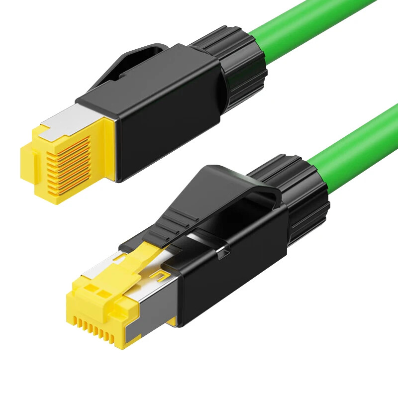 SFTP Double Shielded Cat5e Cat6 Cat6A RJ45 High Flexible Ethernet Cable ...