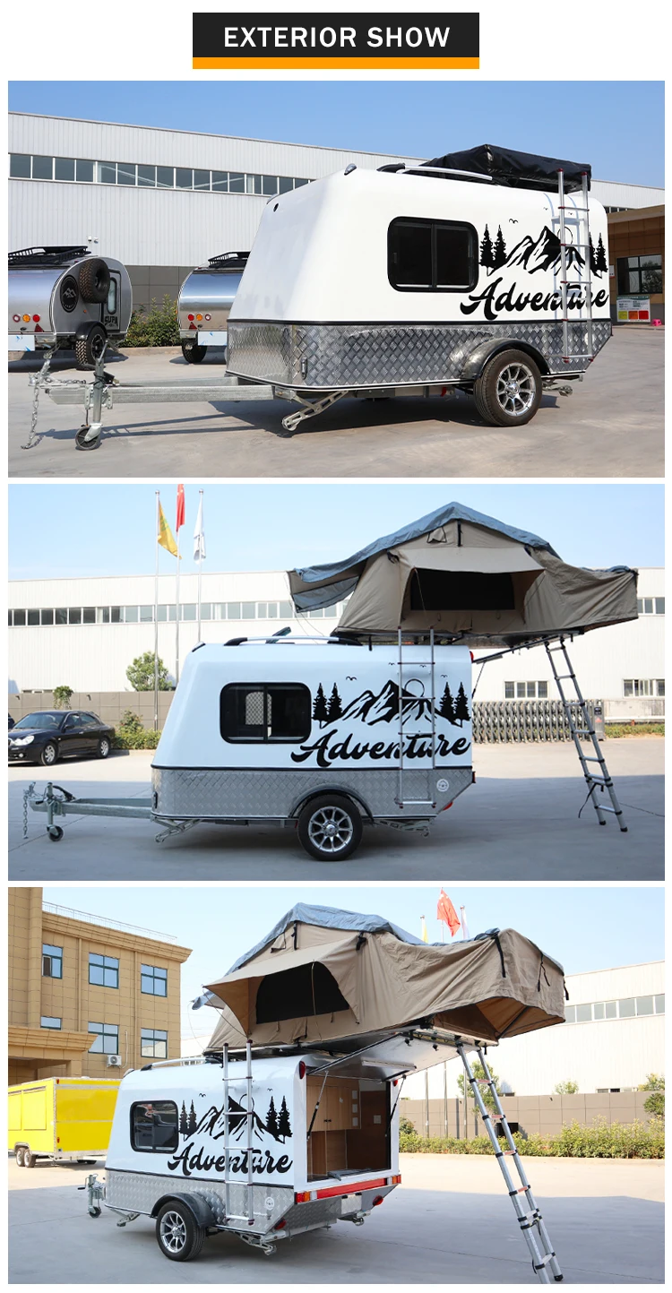 Wecare Luxury Family Simple Rv Caravan Lightweight Camping Trailers ...