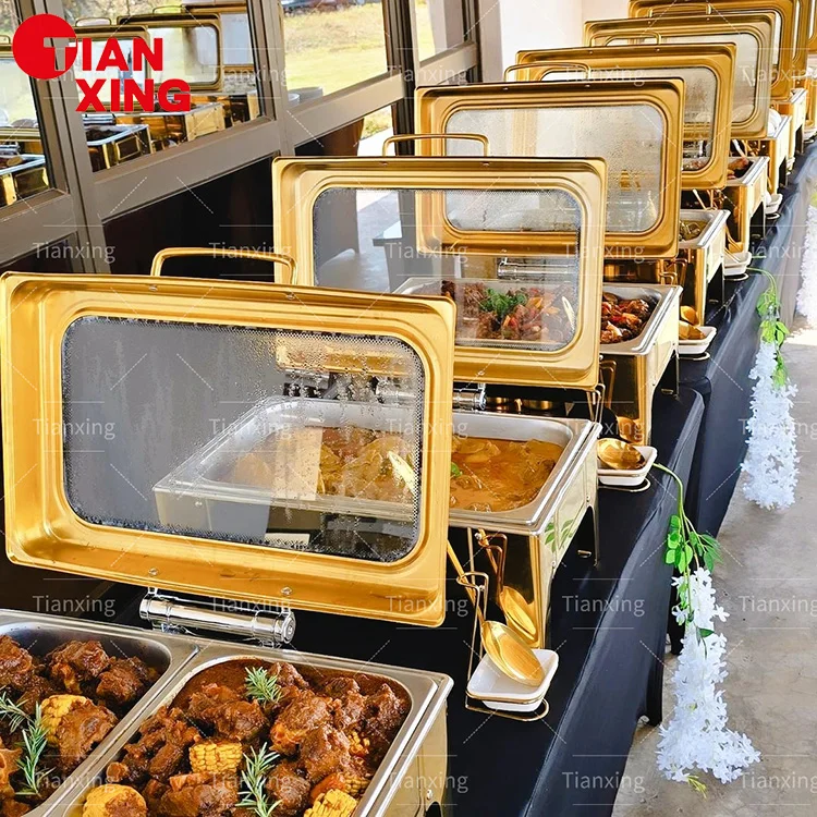 Stainless Steel Round Chafing Dish for Catering & Buffet - OEM/ODM ...