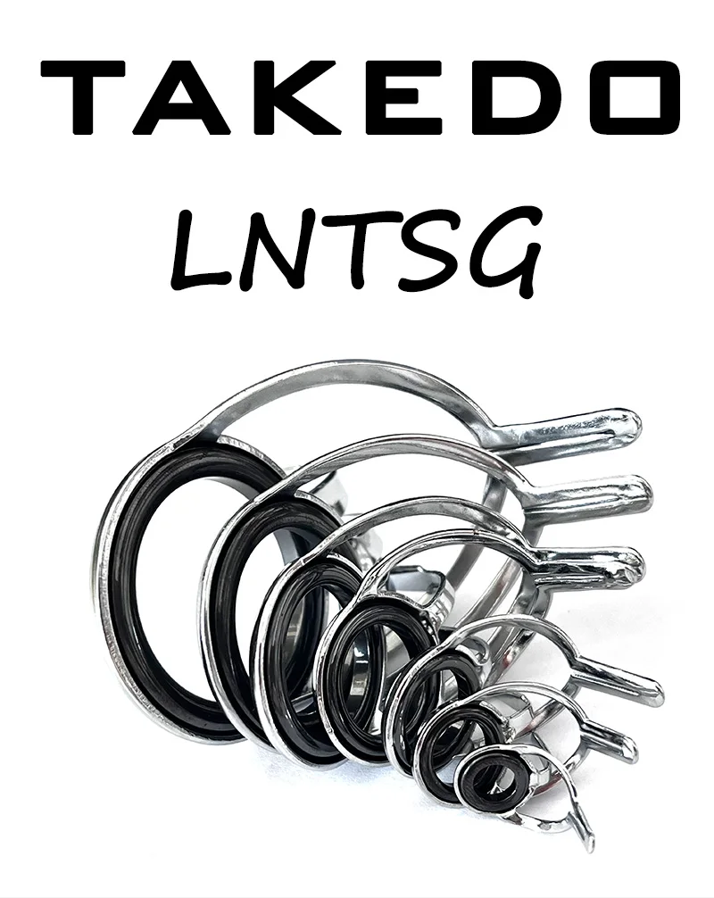 Takedo Lntsg Fishing Casting Ultra Light Rod Guides Set Plastic High ...