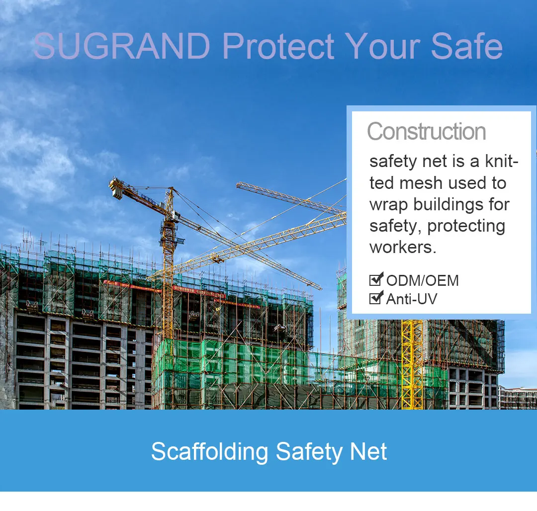 Fire Resistant Safety Net - Scaffolding Protection