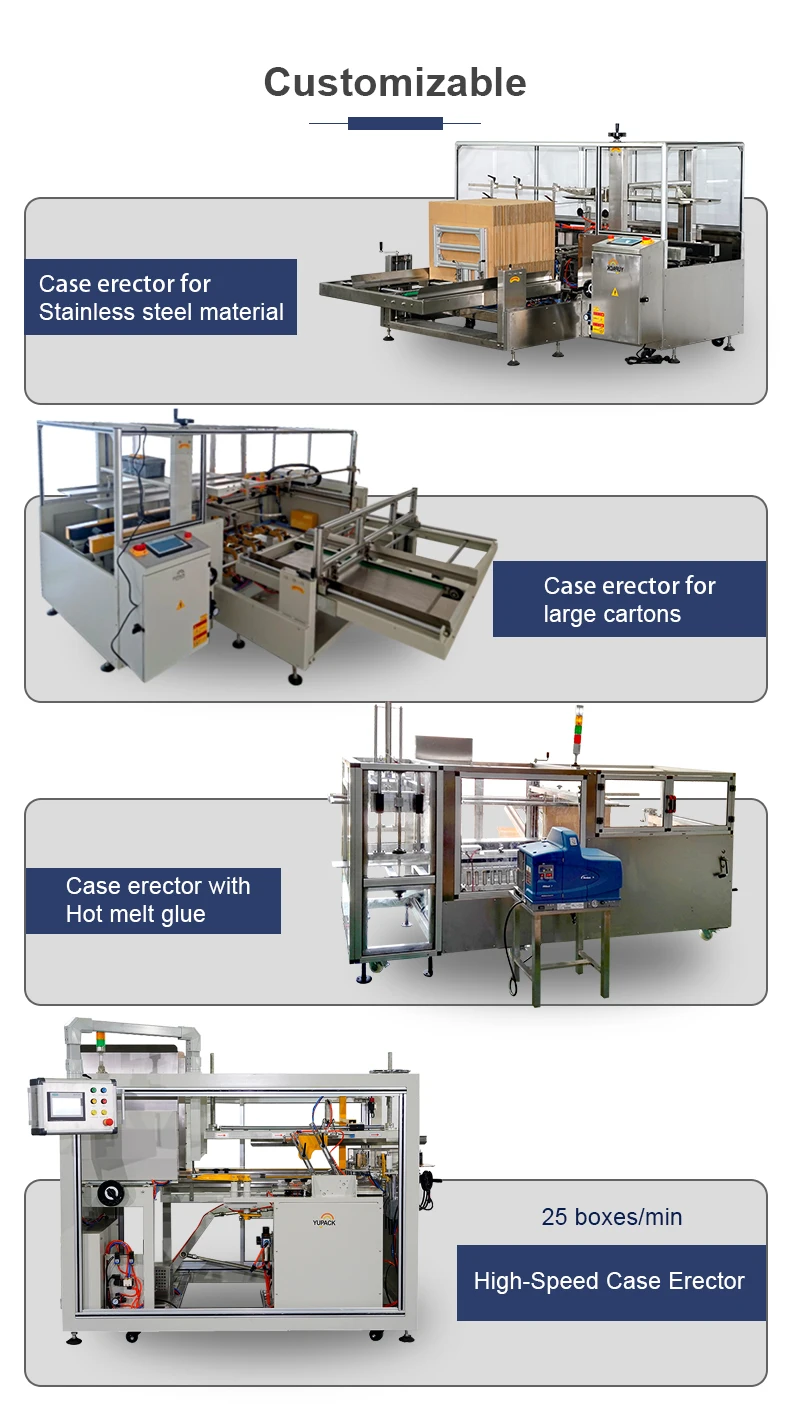 Fully Automatic Cardboard Box Erector - YUPACK YPK-4012