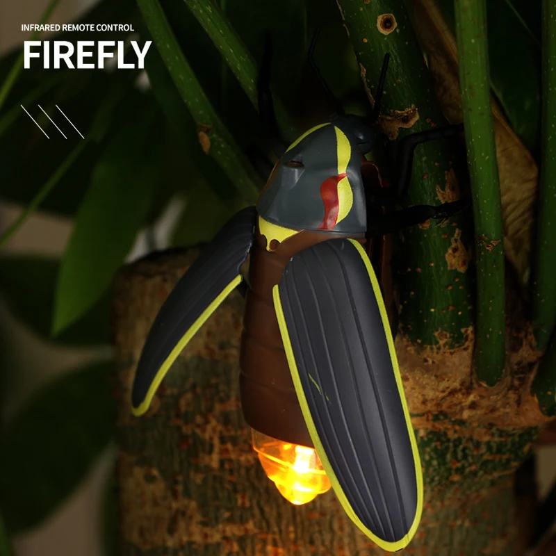 RC Animal Realistic Glowworm Remote Control Firefly Insect Vehicle Car ...