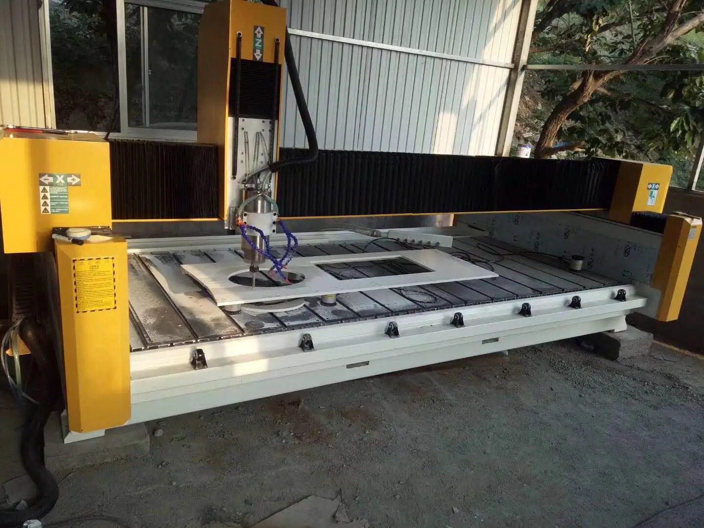 Multifunctional CNC Router for Stone Engraving & Cutting