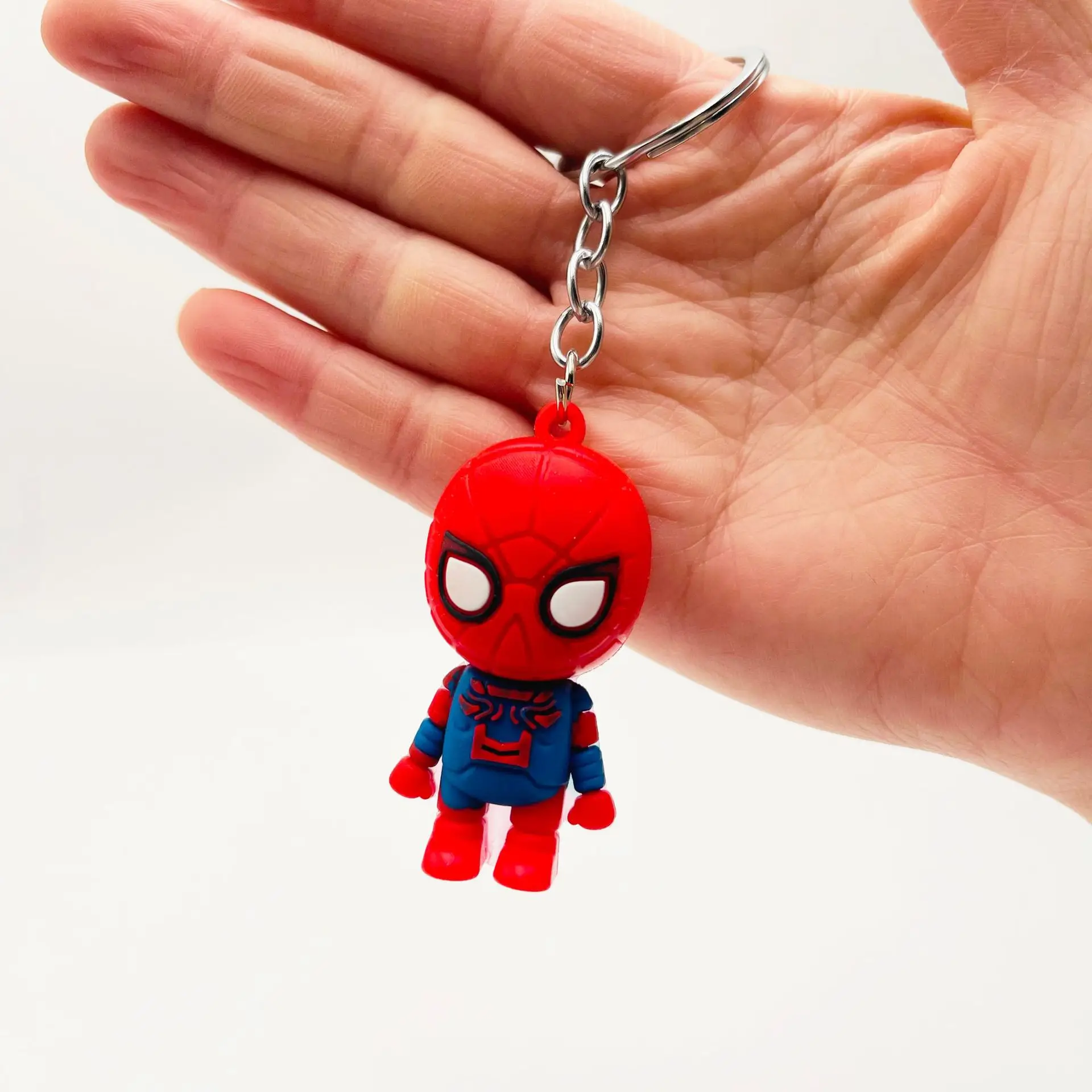 Super Power Avengers Spiderman Captain America Pendant Keyring Backpack ...
