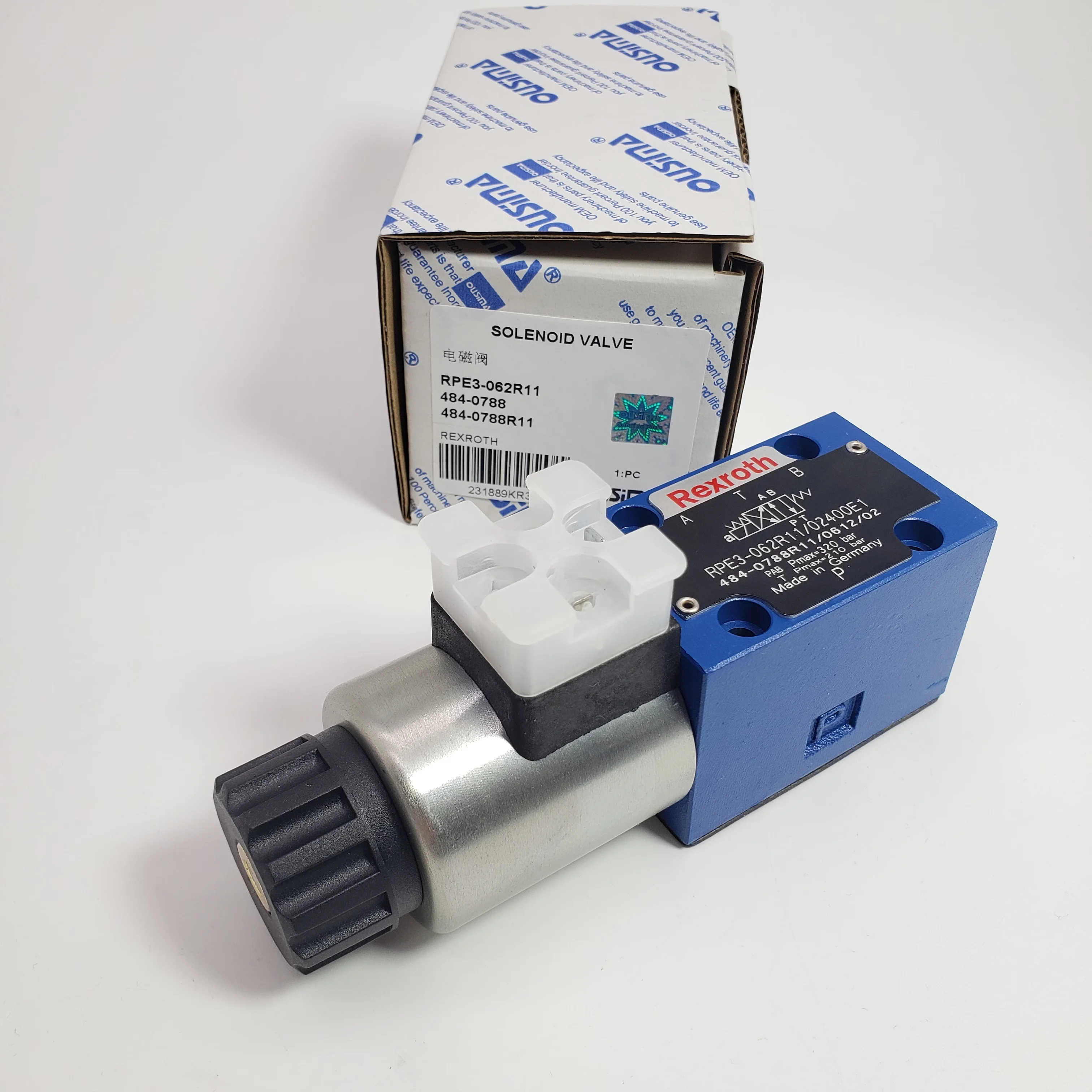 Rexroth Control Valve Solenoid Valve RPE3-062R11 484-0788