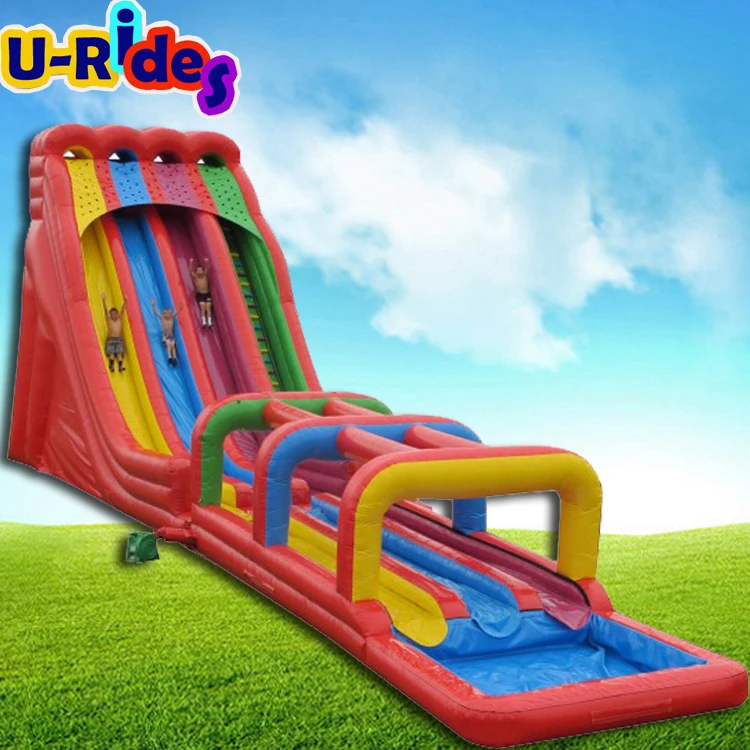 20m Inflatable Water Slide Combo Big Pool Inflatable Water Slide ...