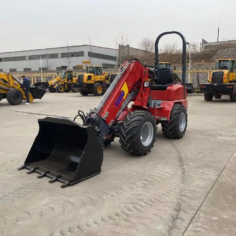 Mini Articulated Loaders Telescopic Telehandler New Diesel Tractors 4x4 ...