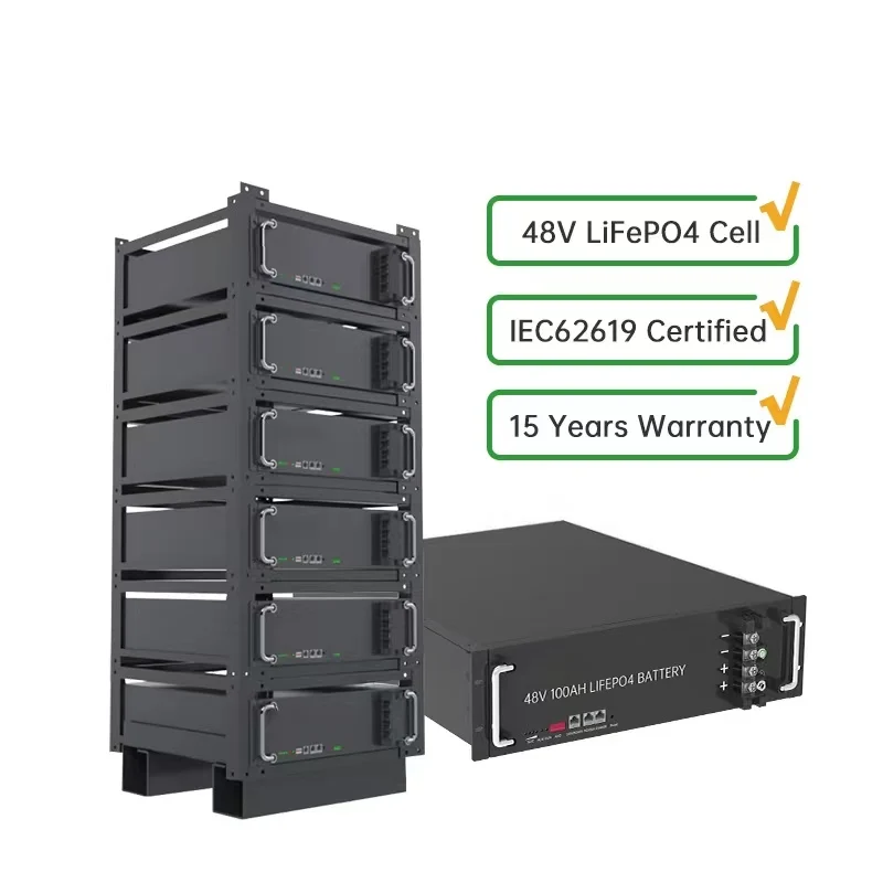 Scalable battery solution Server Rack LiFePO4 Solar Batteries Support ...