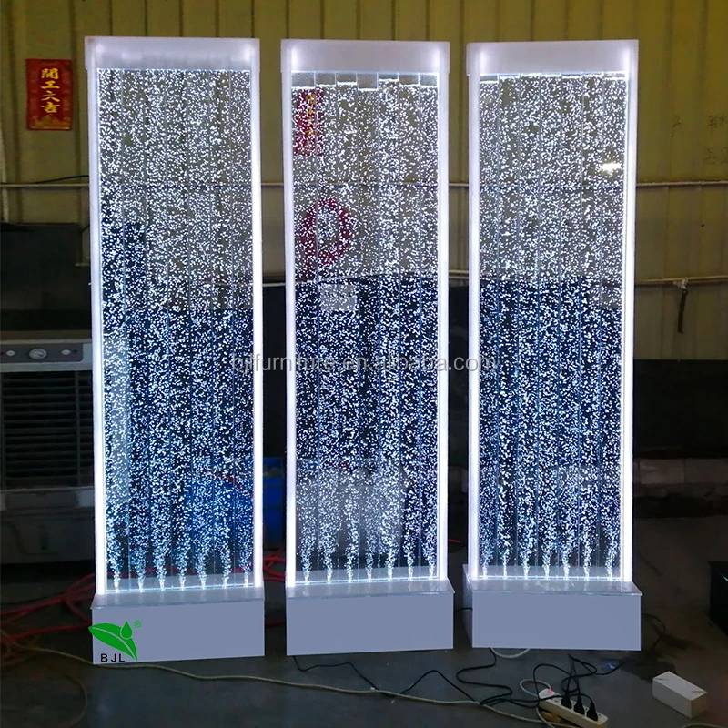 home decoration led water bubble wall water feature screens & room ...