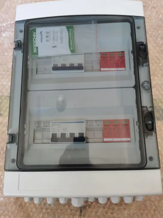 Steel Solar Smart Combiner Box 1000v Parallel Photovoltaic String Box ...