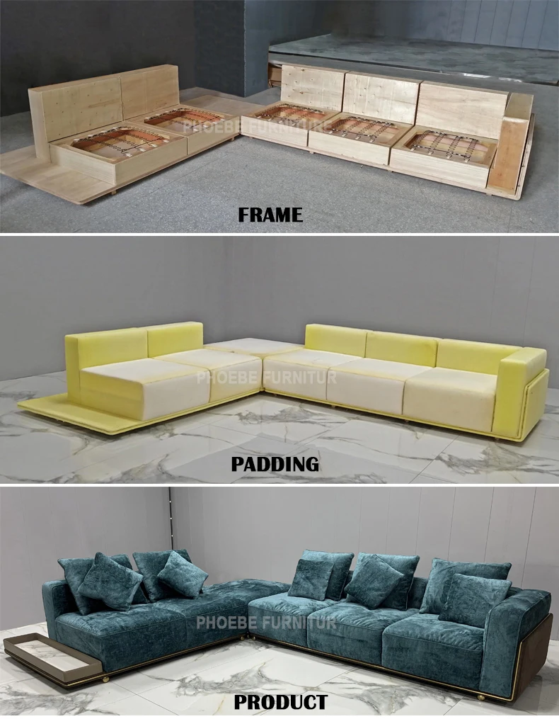 Italian Lounge Modular Sofa Set 7 Seater Sectionals