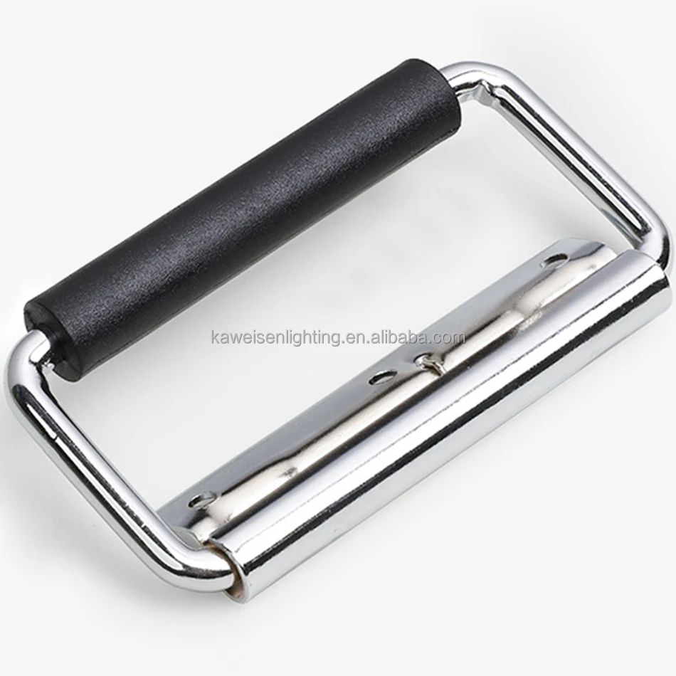 Rubber Grip Toolbox Cabinet Steel Spring Folding Lifting Handle Travel ...