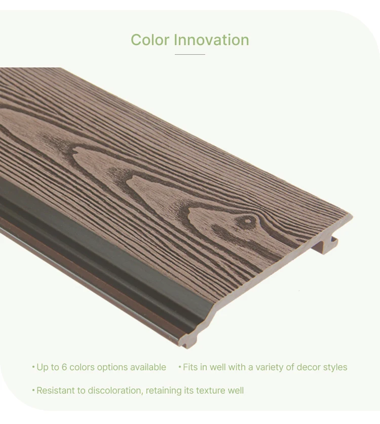 Wpc Cladding Exterior Panels Wall Plastic Wood Decorative Wall Covering ...