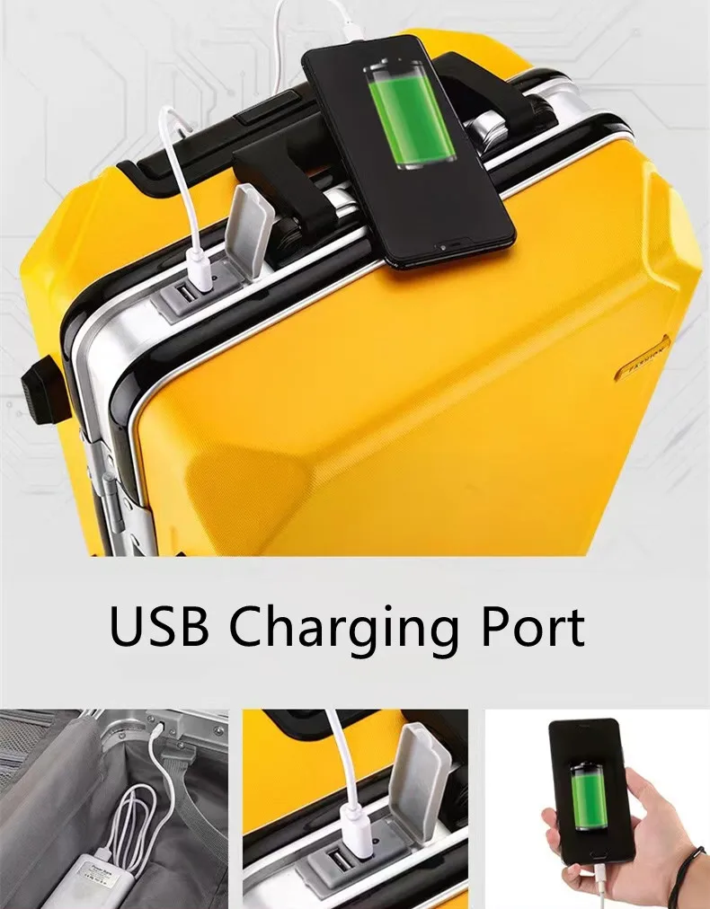 Free Shipping Hard Shell Luggage Durable Fashion Travel Suitcase ...